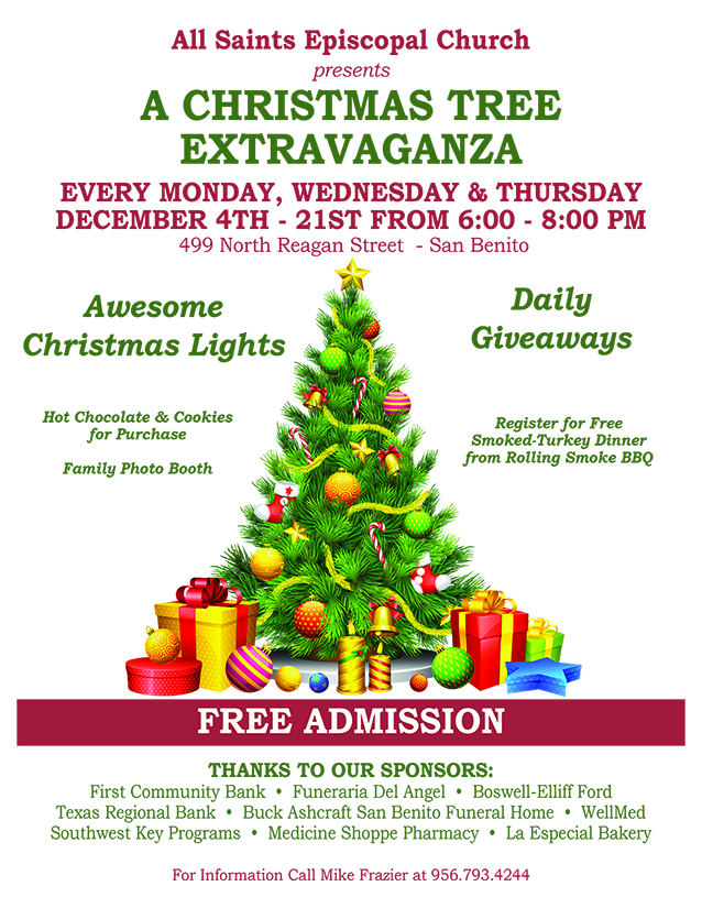 Christmas Tree Extravaganza – All Saints Episcopal Church